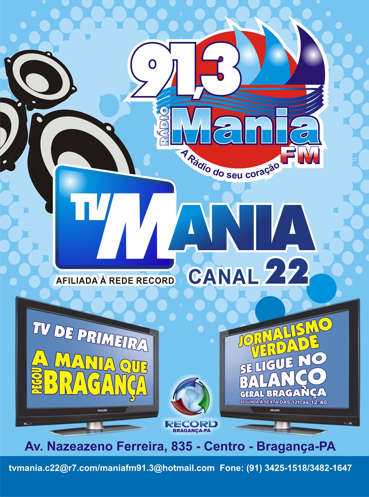 TV MANIA CANAL 22 RECORD: LOGO TV MANIA