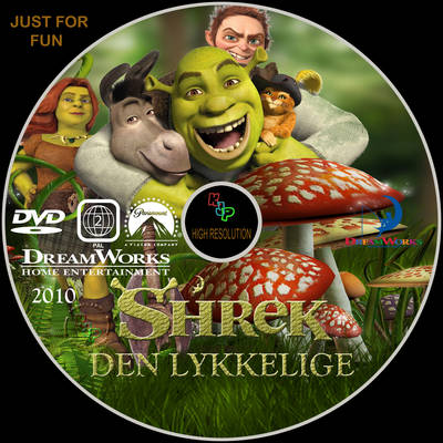 Shrek 4 Dvd Cover