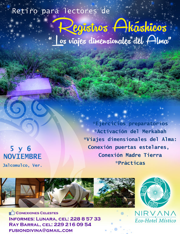 Retiro Akáshicos: Los Viajes dimensionales del Alma