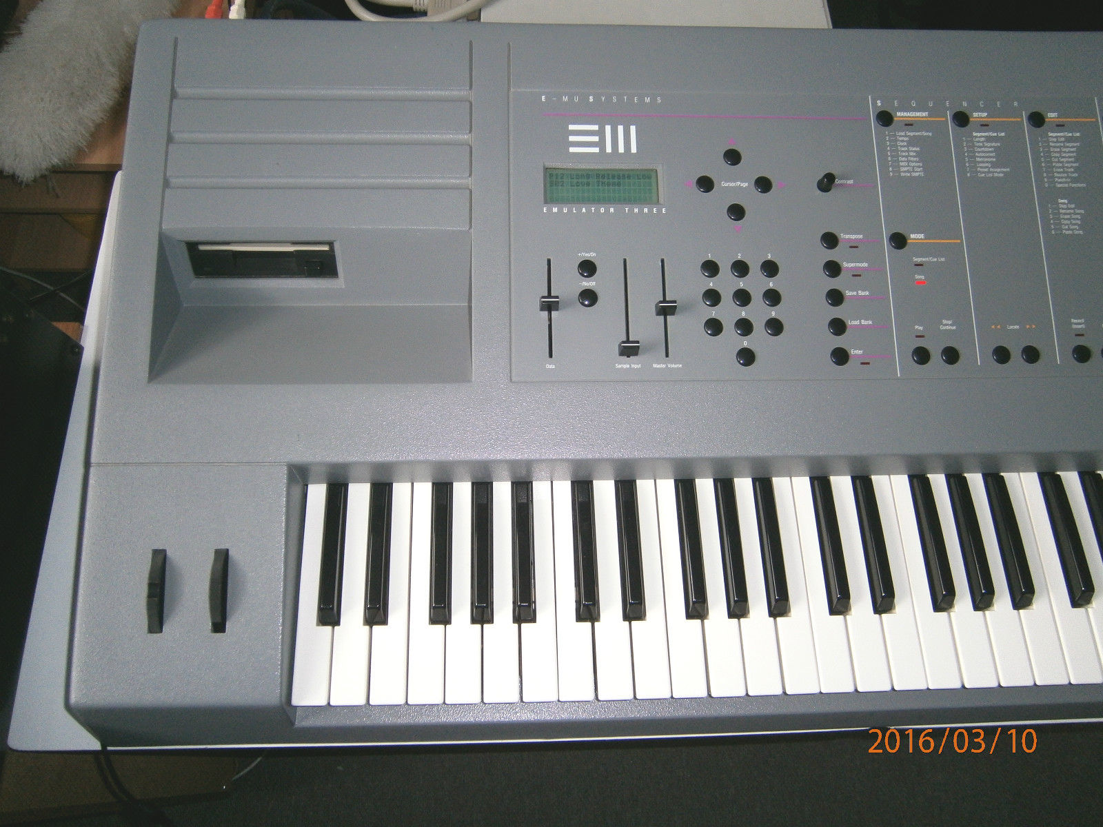 MATRIXSYNTH: E-mu Systems Emulator 3 Sampler/Synthesizer EIII