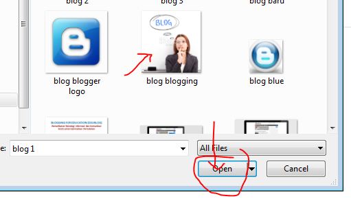 Cara Menambahkan Foto (Gambar) di Posting Blog yang Benar > Contoh Blog