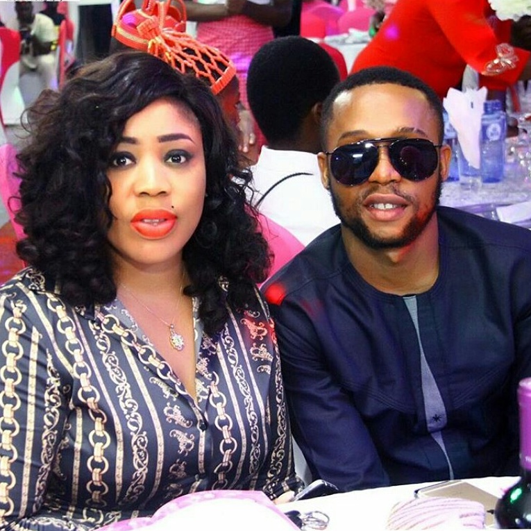 Cute Couple : Actor Sunkanmi Omobolanle and wife