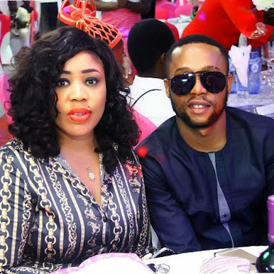 Cute Couple : Actor Sunkanmi Omobolanle and wife