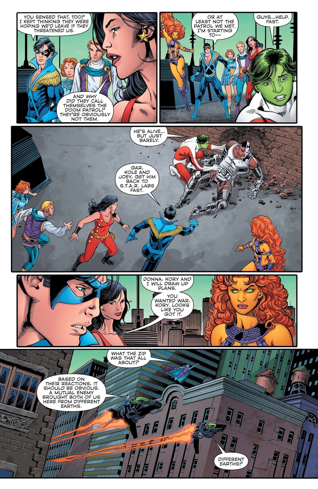 Weird Science DC Comics: Convergence: The New Teen Titans #1 (2015) Review