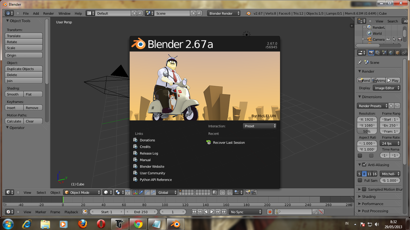 Haris Prasetyo Site: Blender Animation Software