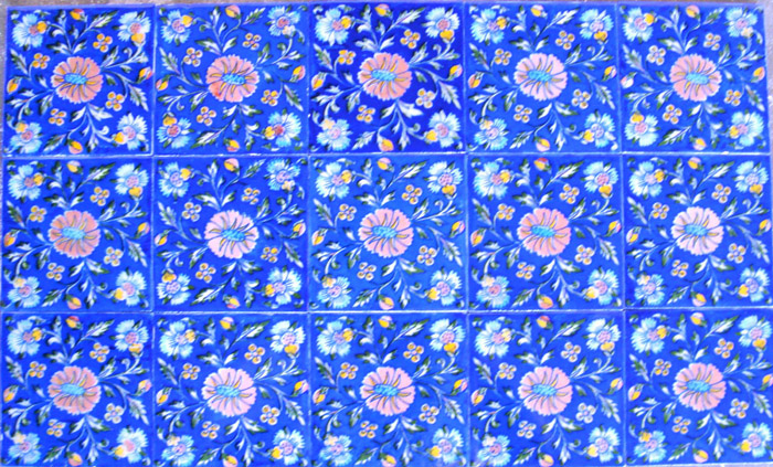 Blue Pottery India , Rajasthan Blue Pottery Tiles , Jaipuri Blue ...