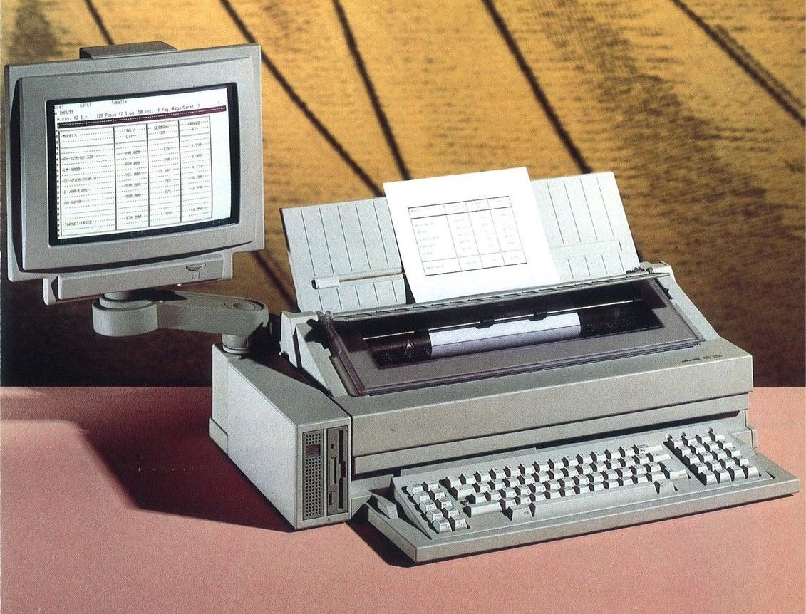 elektrische Olivetti-Schreibmaschinen (ET- und ETV-Serie)