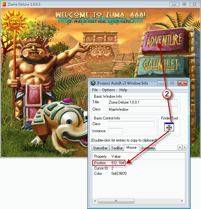 เขียนบอทเกมด้วย AutoIt : Bot 1 การสั่งกดคีย์ คลิกเม้าส์ - PSsix ที่ใดมีปัญหา ที่นั่นมีคำตอบ