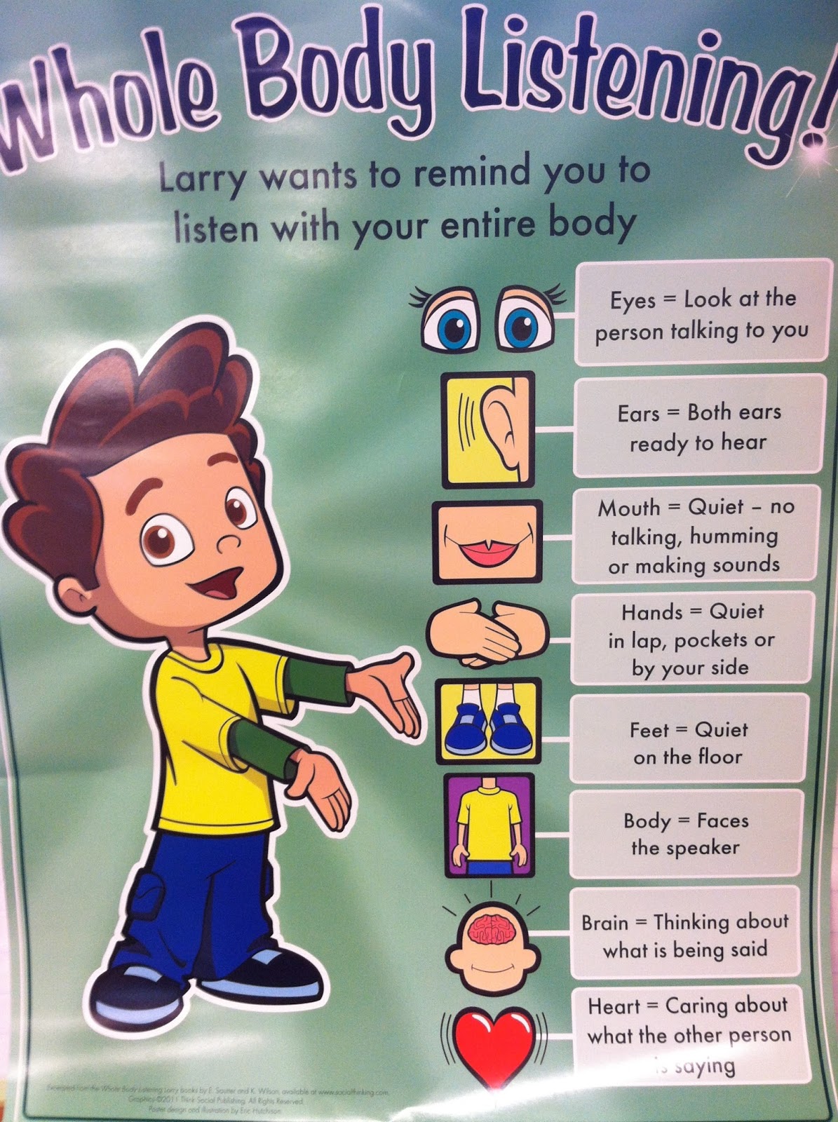 Goddard Kindergarten Rocks: Listening Larry