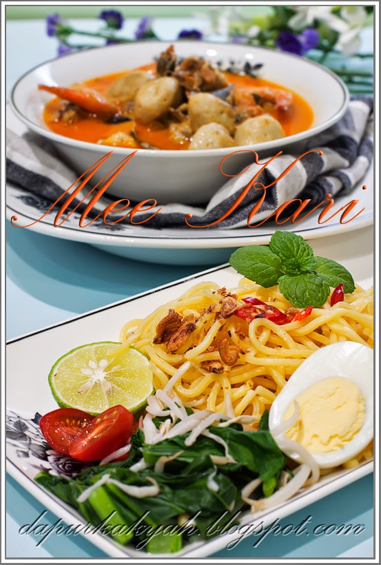 Dari Dapur Kak Yah: Mee Kari