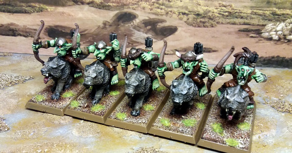 Eight Peaks: Goblin Wolf Riders