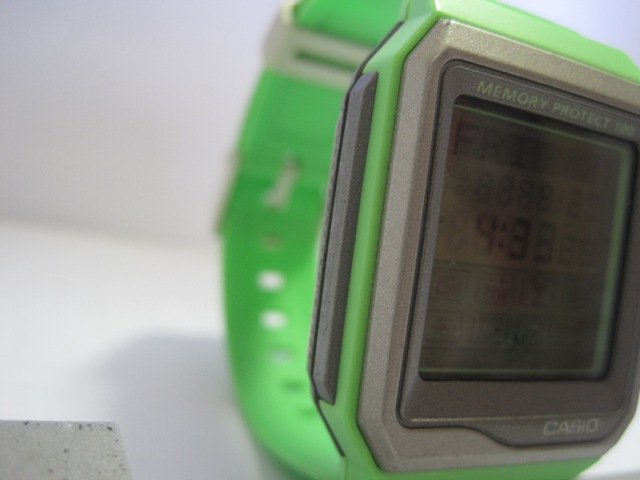c a p t a i n s t o r e: VINTAGE CASIO DATABANK VDB 101 INVISIBLE GREEN ...
