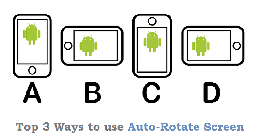 How To Enable and Disable Auto Rotate Screen on Android - Techrolet ...