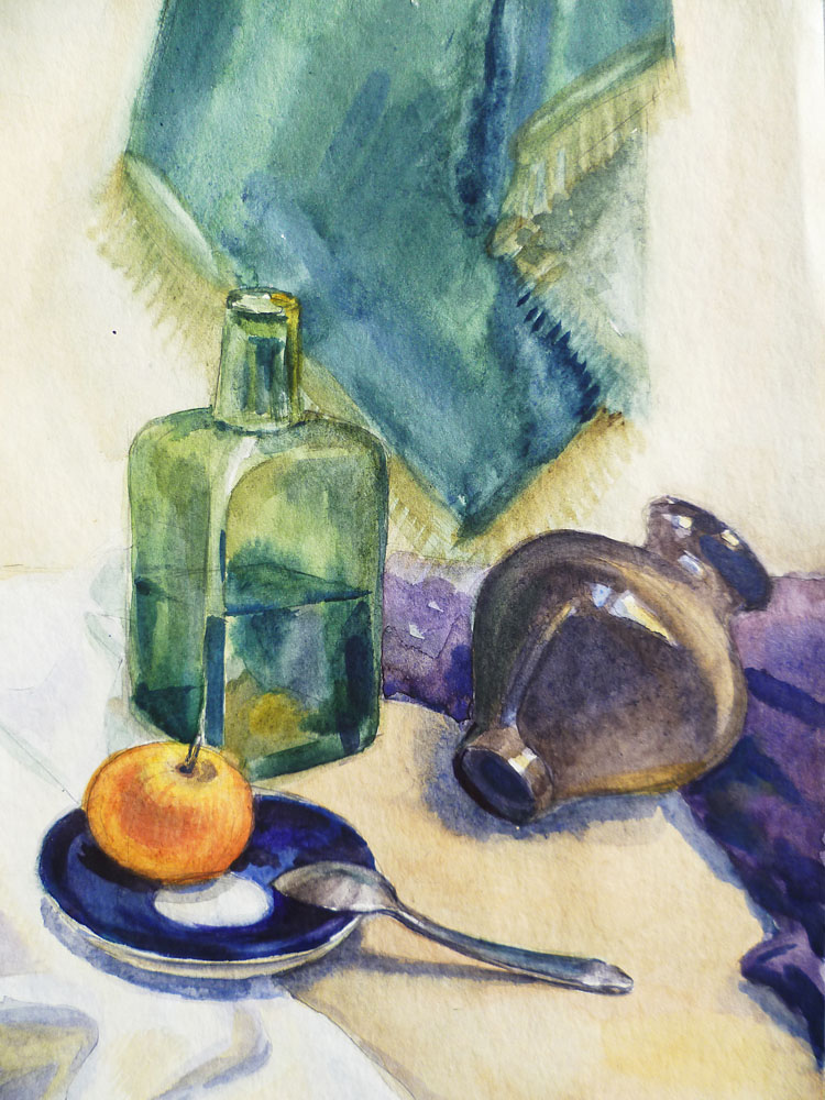 Two Old Still Life Paintings And Studio Remodeling