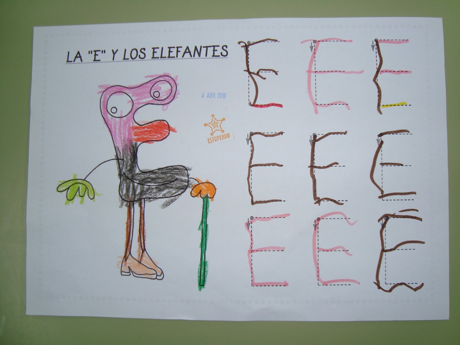 Plastificando ilusiones: Mordi y la letra E Plastificando ilusiones: Mordi y la letra E