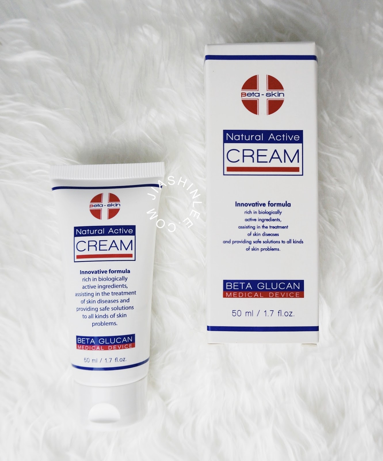 Beta Skin Natural Active Cream Review - Jia Shin Lee