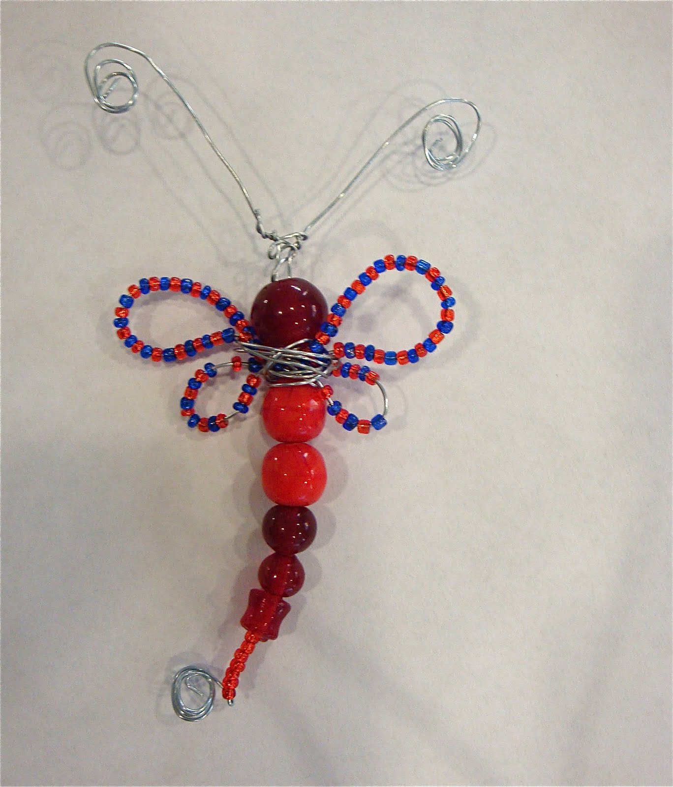 Art lessons with LeeAnn: Bead and wire Dragonflies