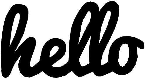 Hello Custom Acrylic Word Necklace with Shrinky Dinks!