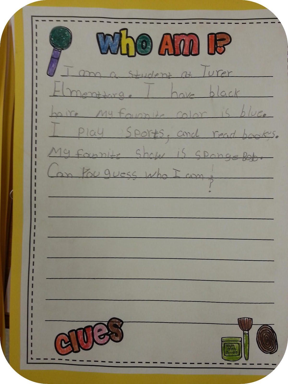 Who Am I? Freebie and Giveaway winners! - Teacher by the Beach