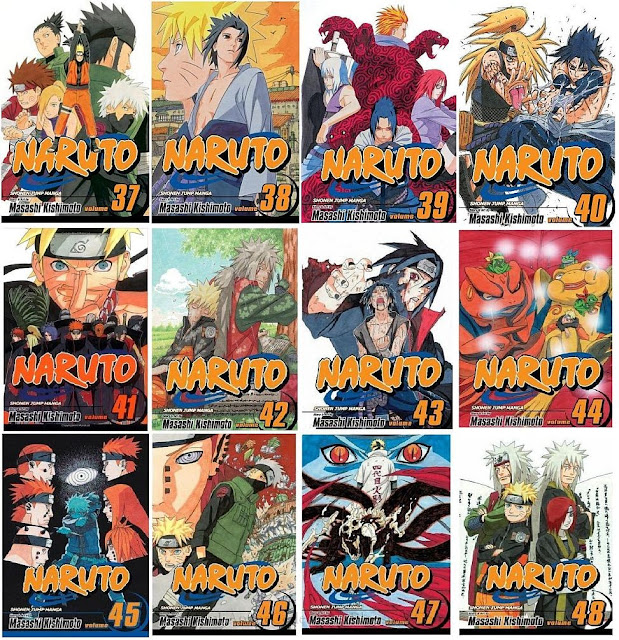 All Naruto Volume Covers: Which one looks the most appealing to you?