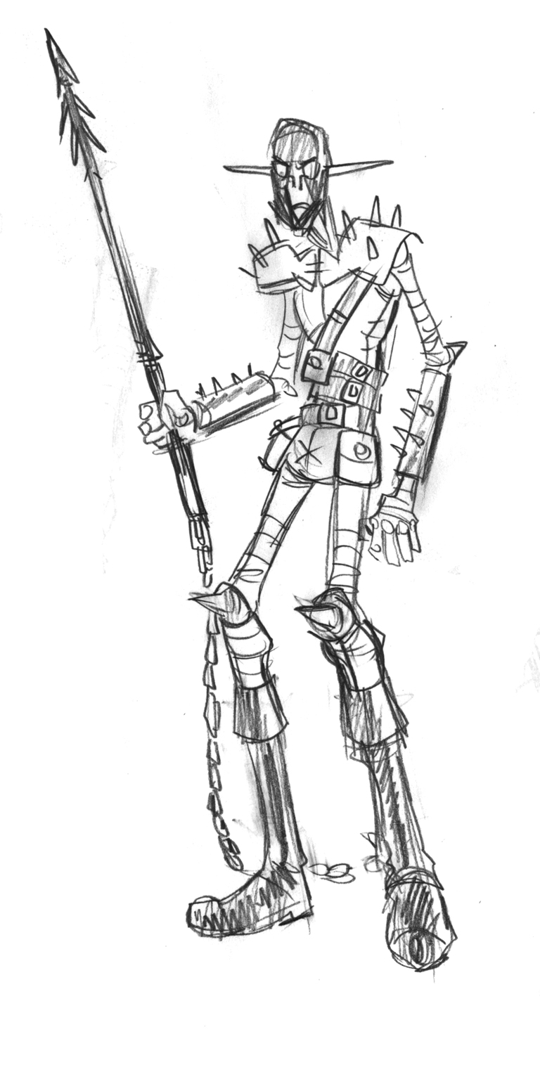 Orcs Sketchbook: Cold Blooded