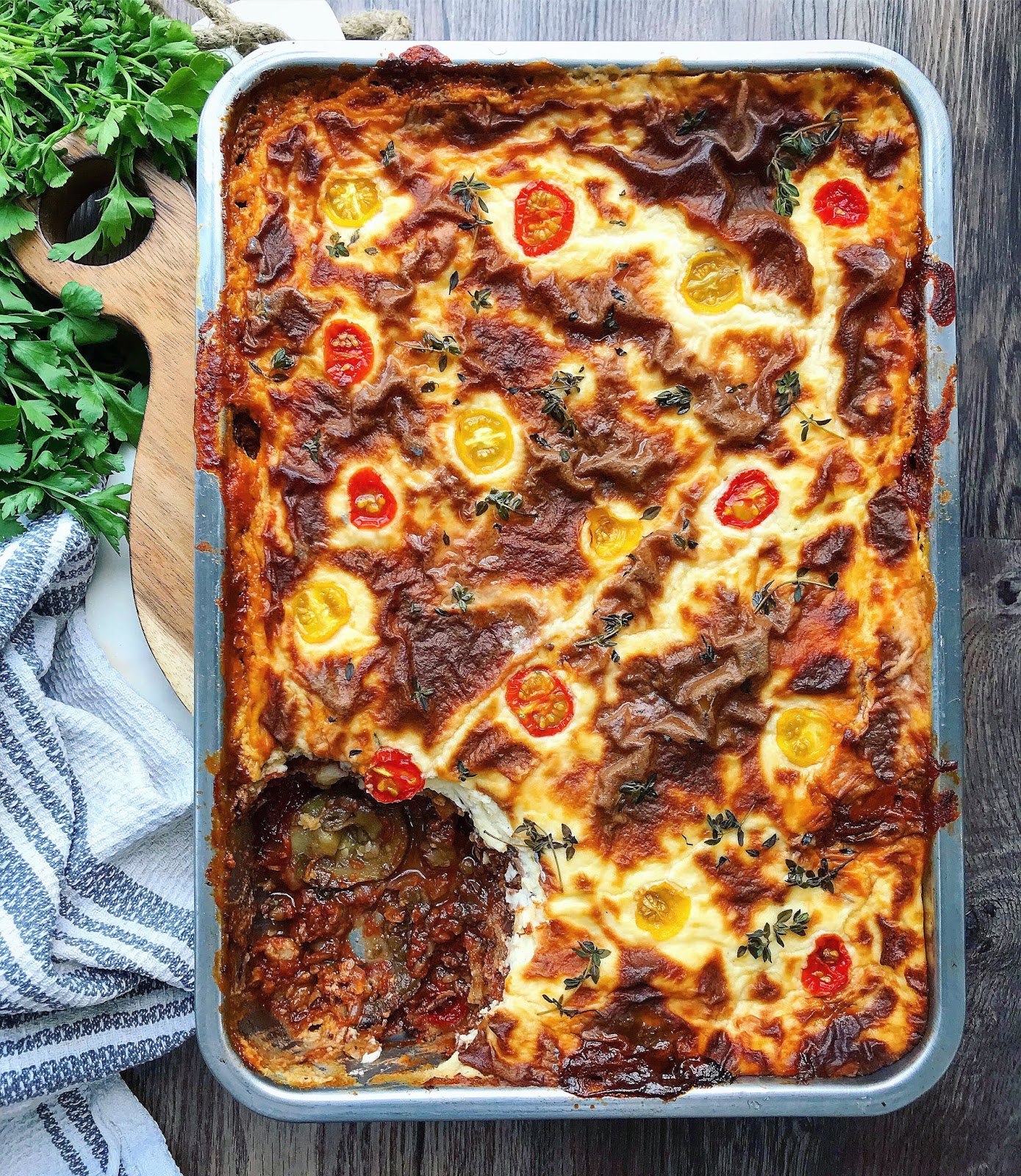 Vegetarian Musakka (Moussaka)