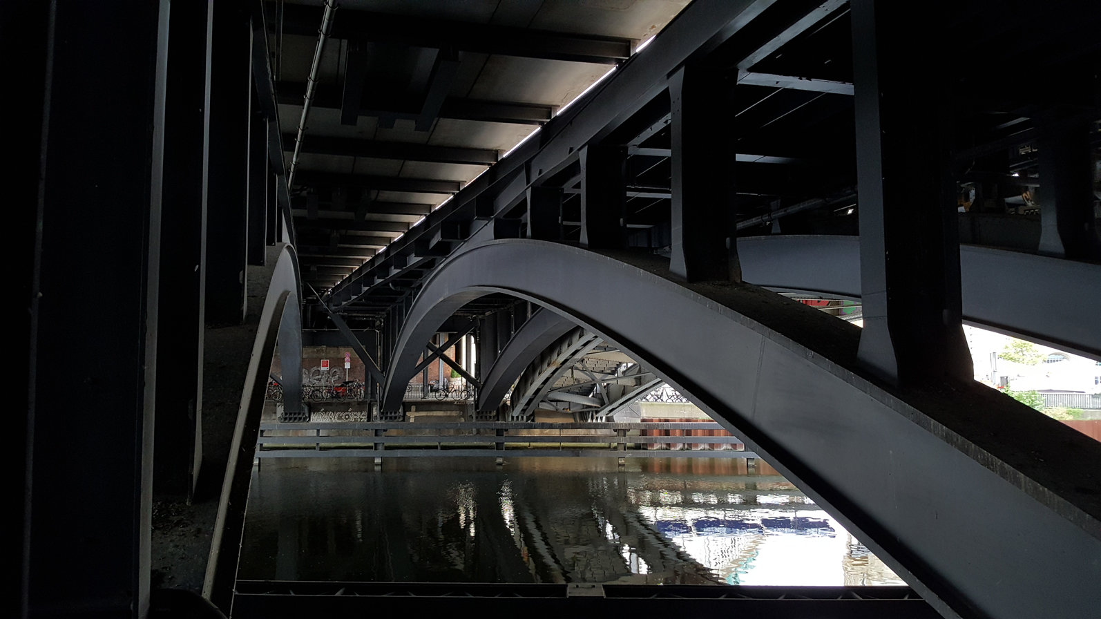 The Happy Pontist: German Bridges: 8. Railway bridge over the Spree at ...