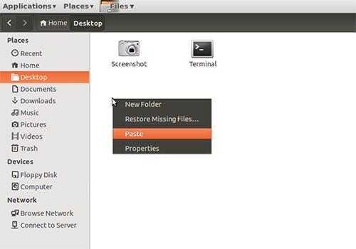 Create Application Desktop Shortcut in Ubuntu (Gnome Classic)