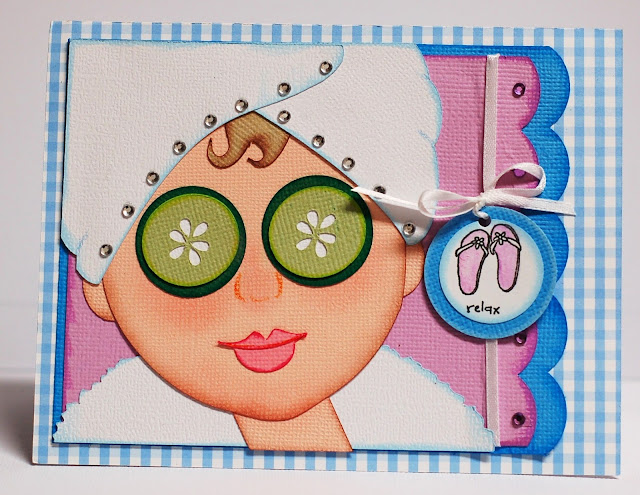 Paper Creations by Kristin: Relax Spa Cards