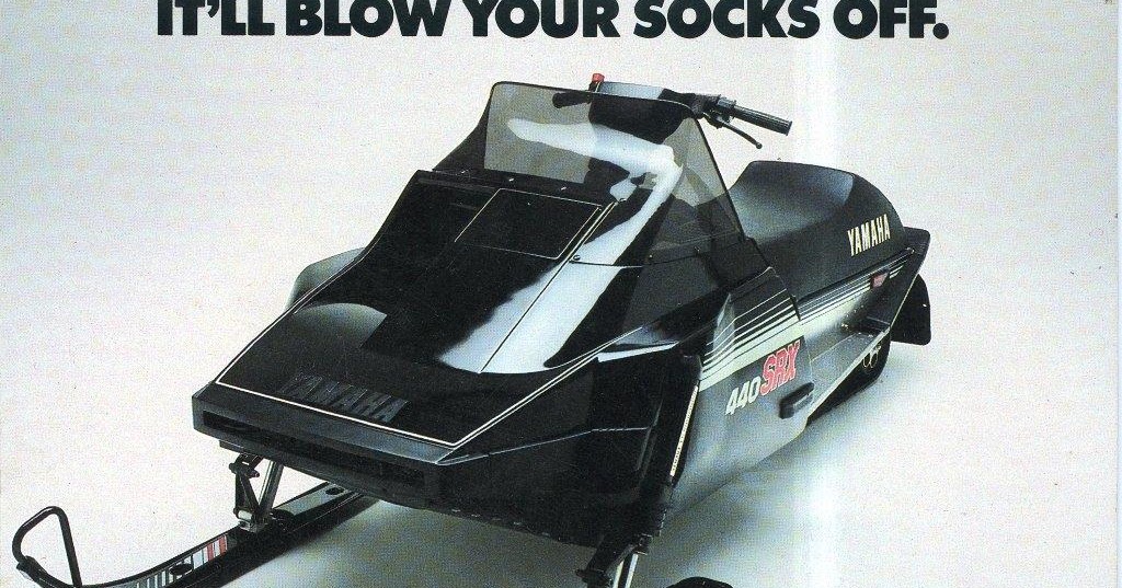CLASSIC SNOWMOBILES OF THE PAST: YAMAHA SRX SNOWMOBILE