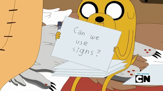 `back-quoted`: Adventure Time #124 Shh!