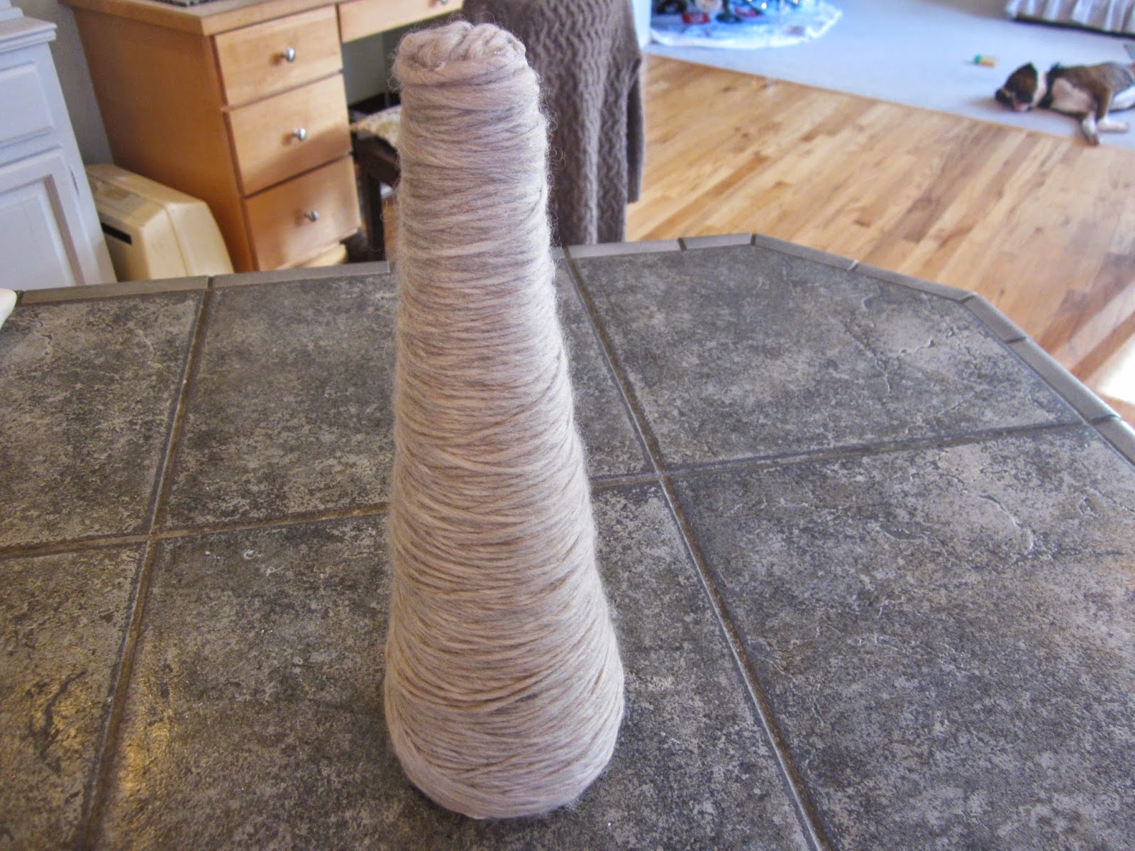 Queen B Creates: Yarn Trees