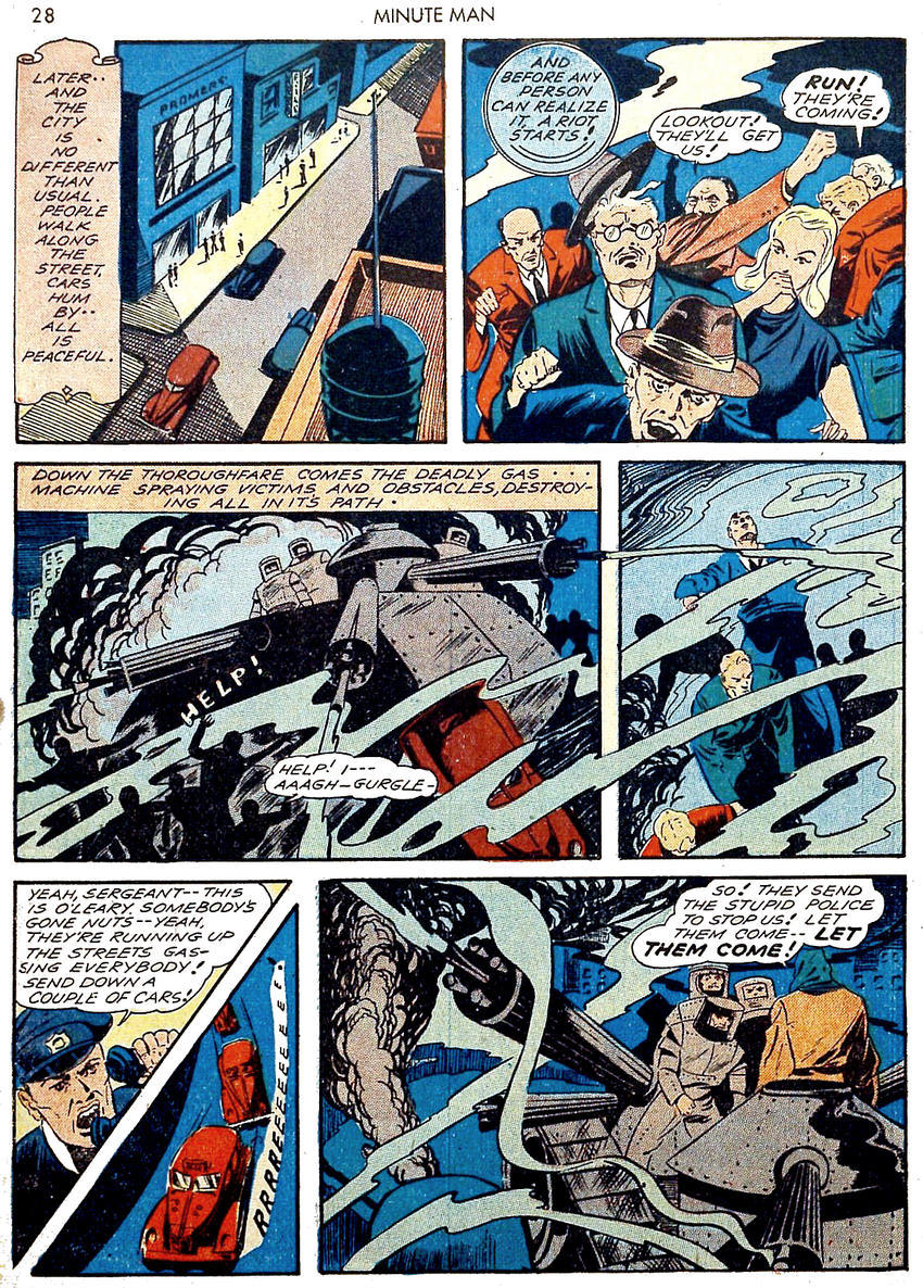 Pappy's Golden Age Comics Blogzine: Number 1914: The one man army