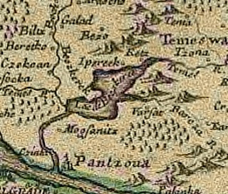 Old Zrenjanin/Stari Zrenjanin/Nagybecskerek régen: Becskerek Map 1737