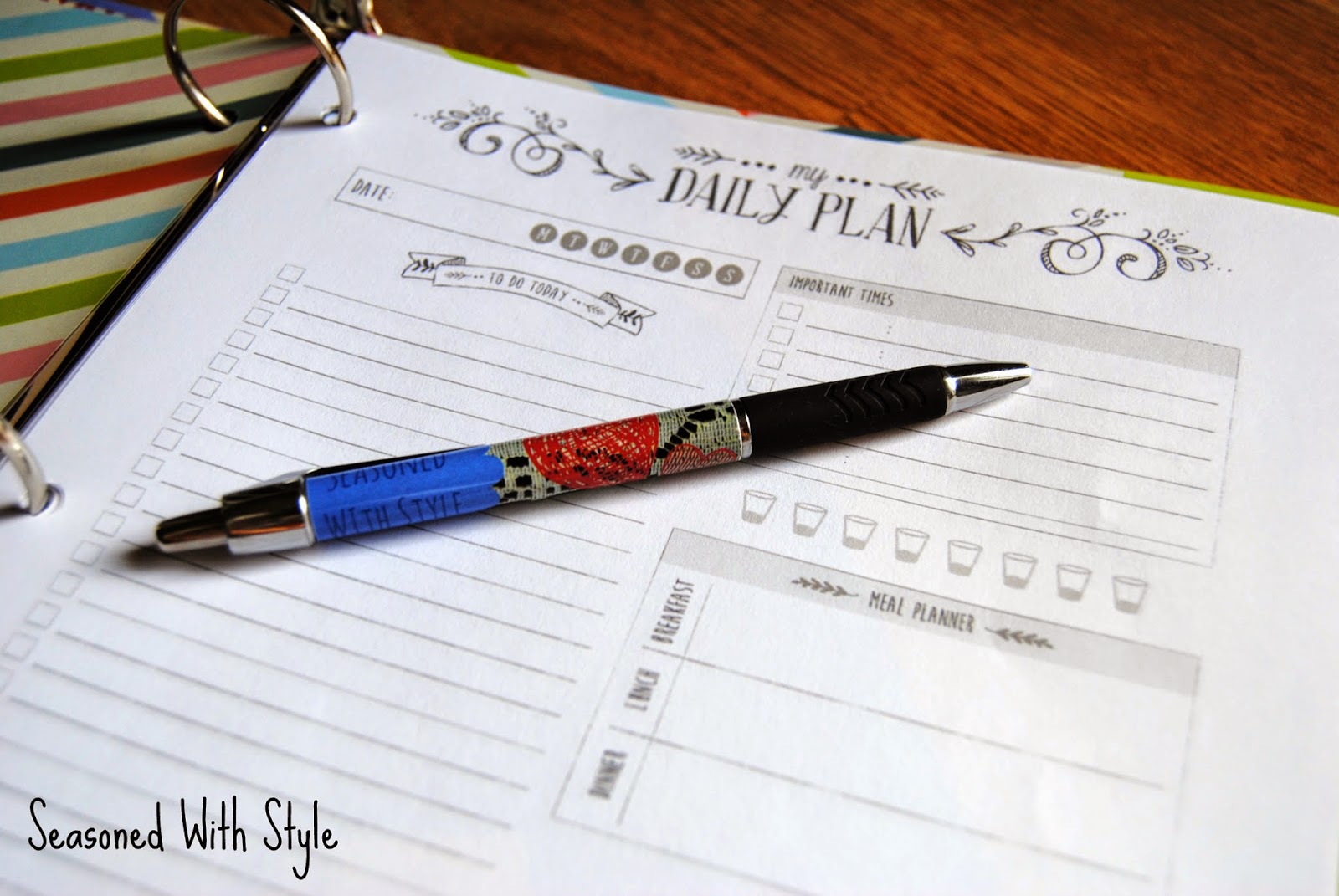 Writing It Down: Daily Organizers - Seasoned With Style