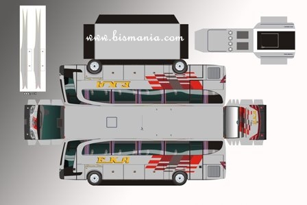 Papercraft Bus 2 ~ RAILFANS and BUSMANIA