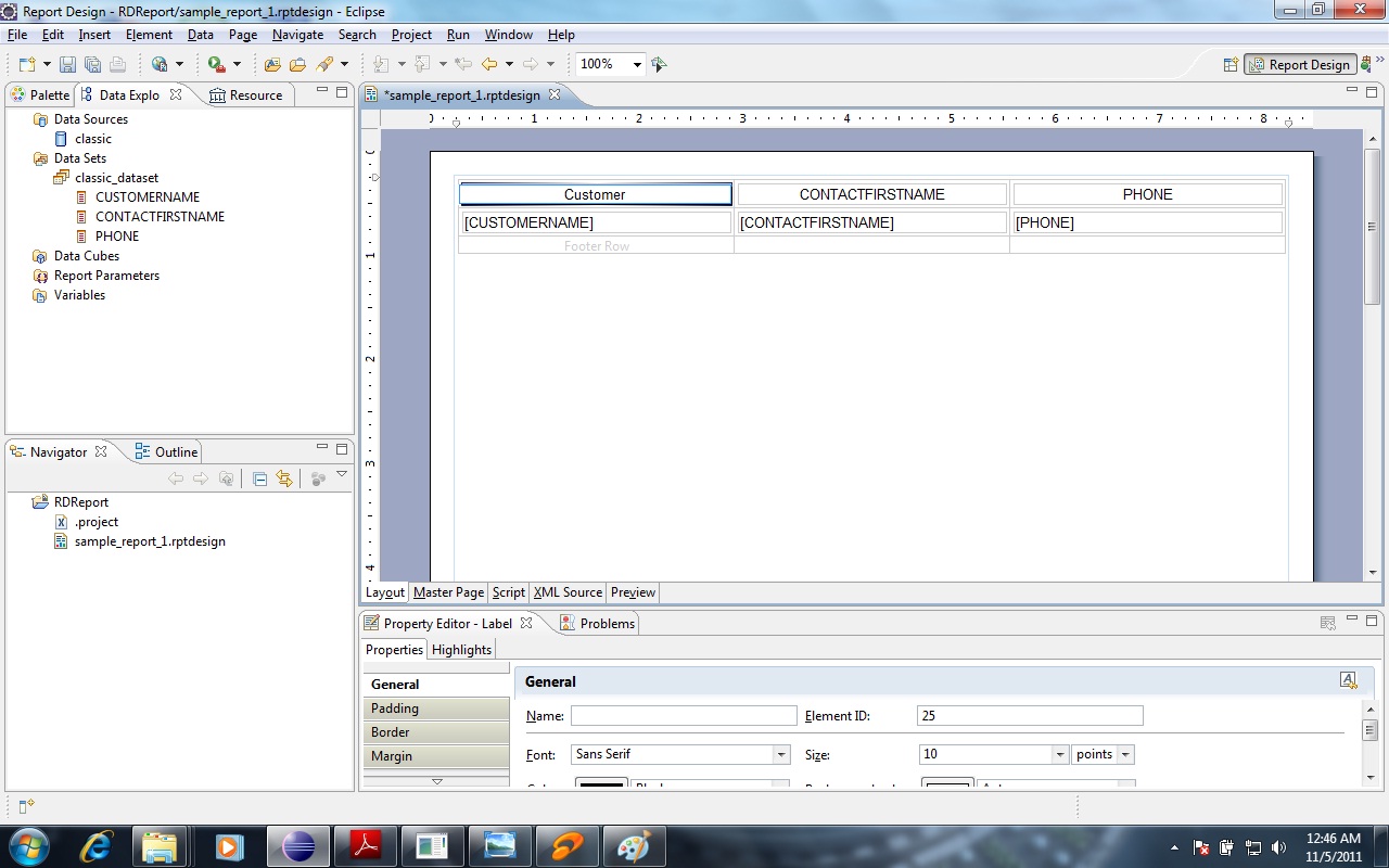 Birt Made Report Easy Java Code Geeks
