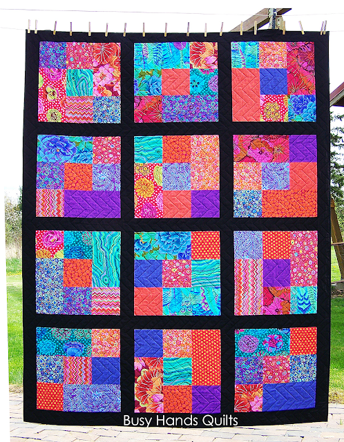 Busy Hands Quilts: Fat Quarter Cubes Quilt - a Fat Quarter Shop ...