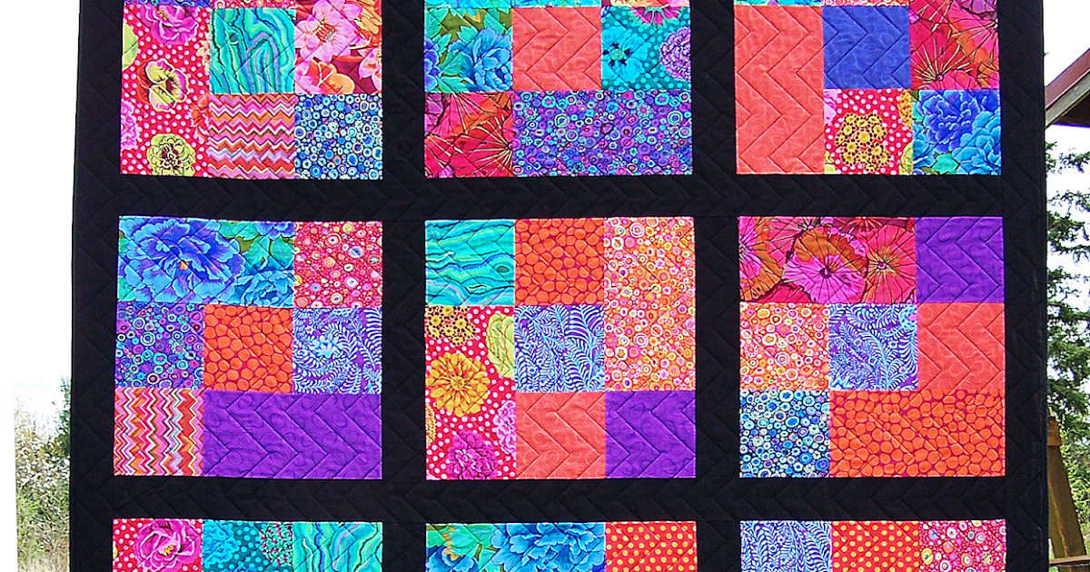 Busy Hands Quilts: Fat Quarter Cubes Quilt - a Fat Quarter Shop ...