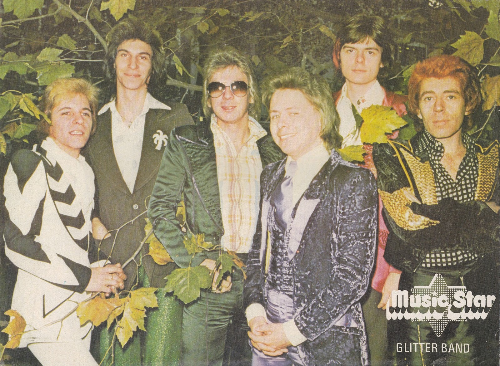 Glampop: Gary Glitter og The Glitter Band.