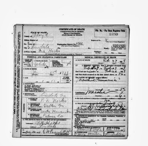 Robert Stanley Hicks Genealogy: 4 Hicks babies