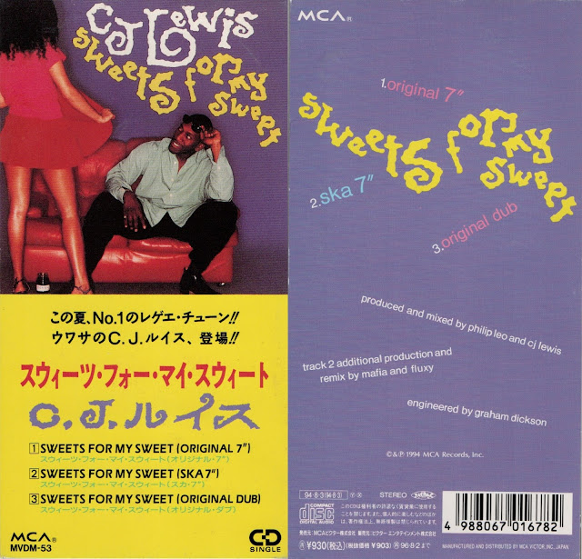 Seja Bem Vindo: CJ Lewis - Sweets For My Sweet (CDS-1994)