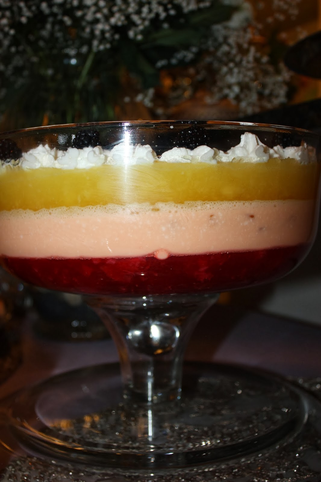 A Day In The Lalz: 3 Tier Fruit Jello