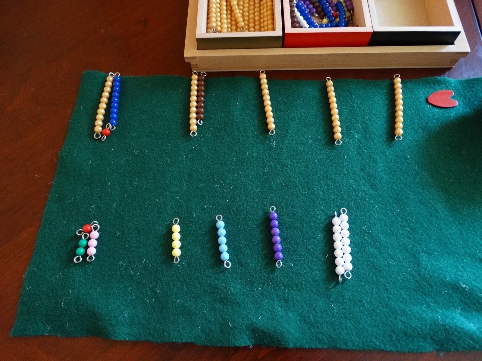 The Joys of Montessori Homeschooling: Addition Snake Game