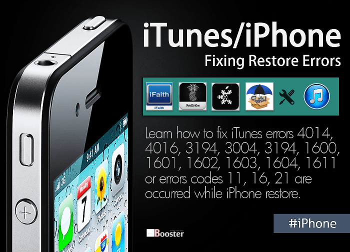 Fix iTunes Errors While Restoring or Updating or Downgrading iPhone 2024