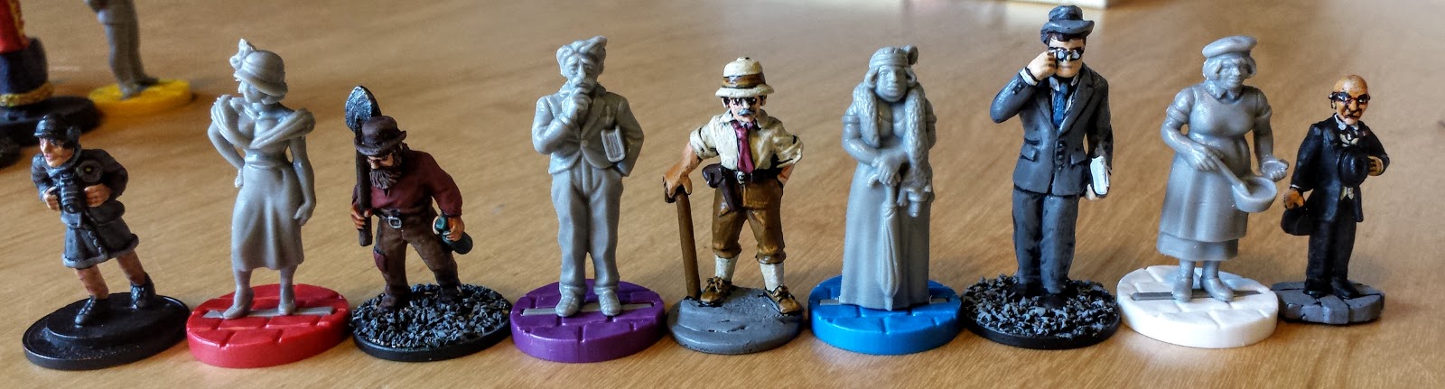 Cheap investigator figures from Cluedo | Lead Adventure Forum
