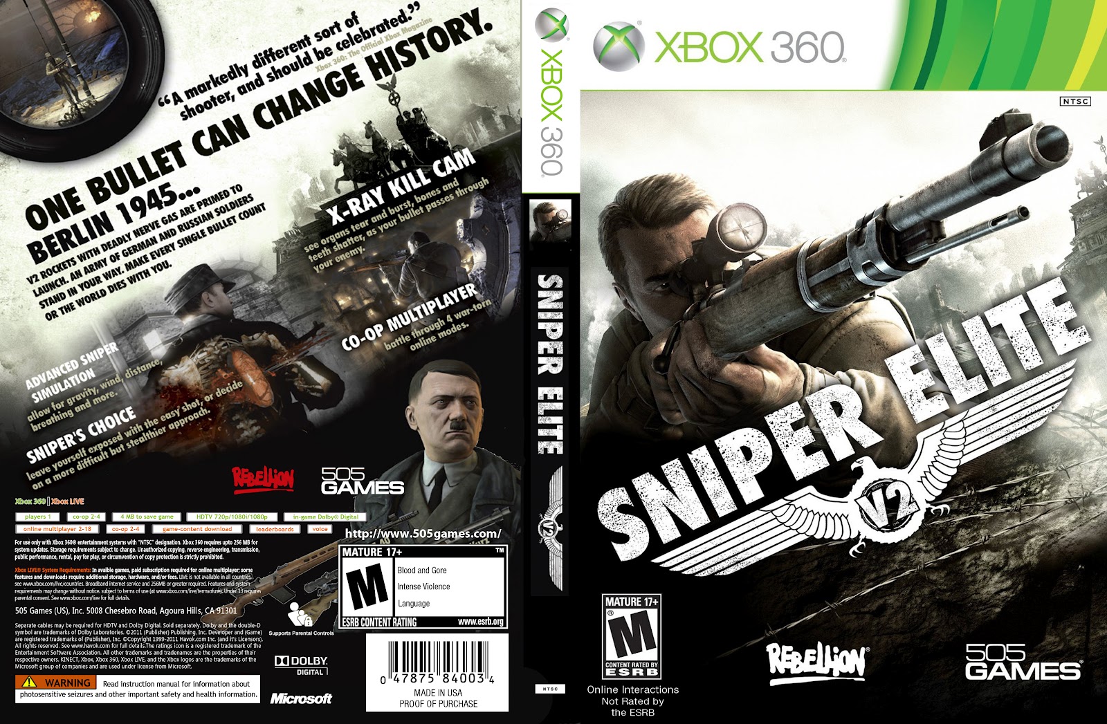 Sniper elite v2 theme - watchlomi