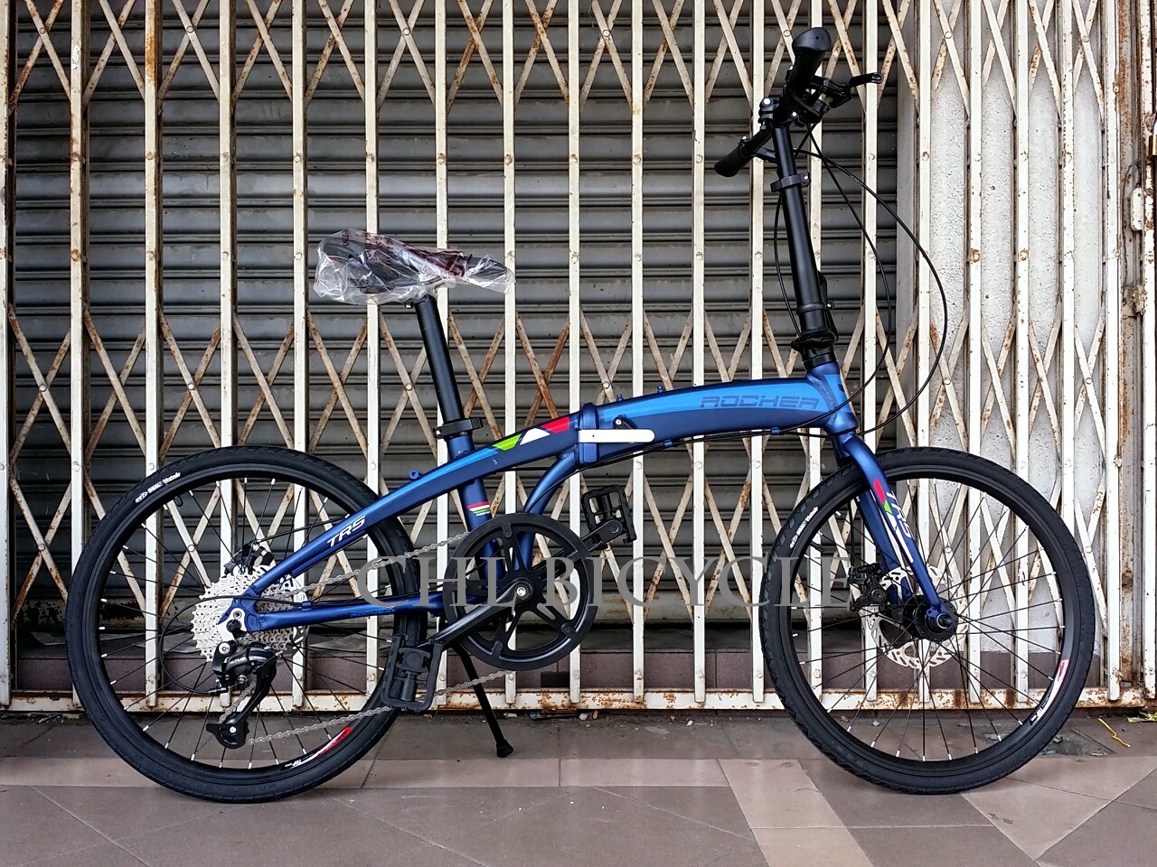 CHOO HO LEONG (CHL) Bicycle: 20" TRS Rocher 9 Speed Folding Bike 20-46