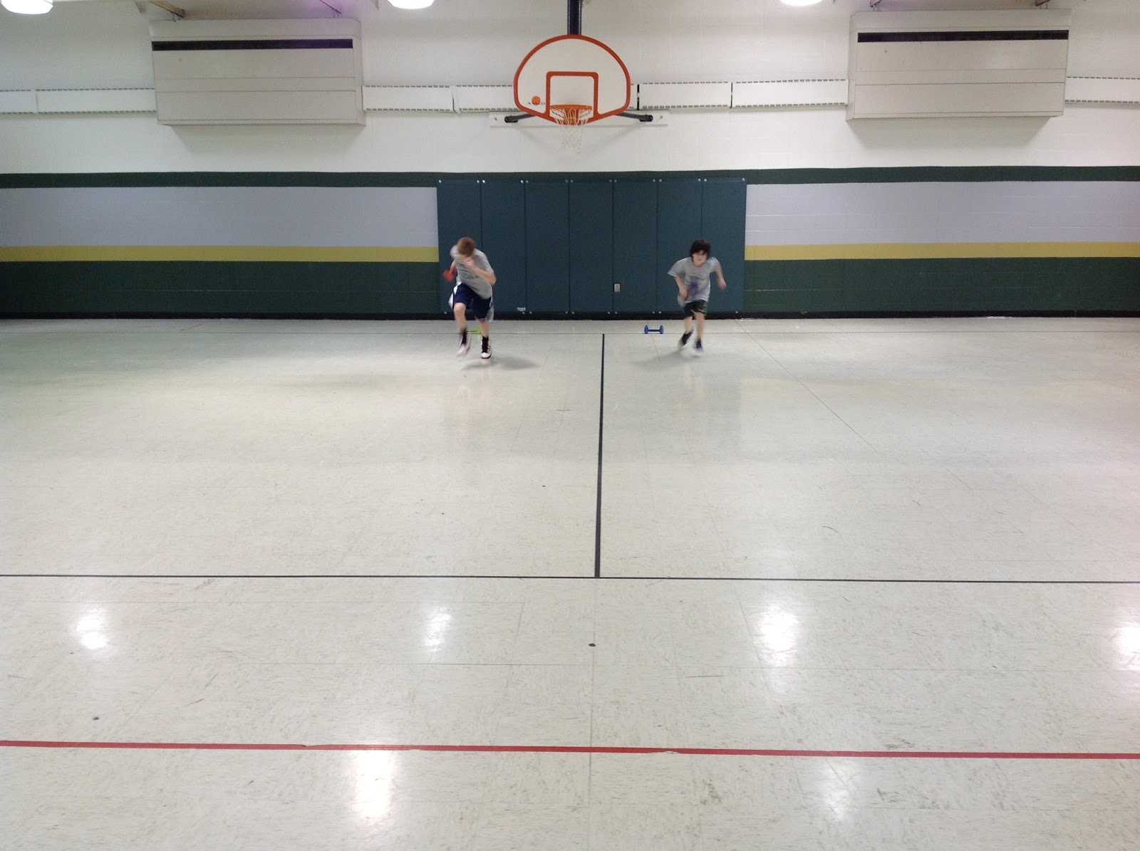 Sperreng Middle School Health and PE: Plank and Shuttle Run