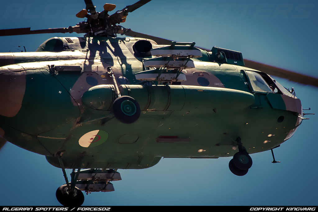 Welcome to Kingvarg Aviation: Algerian air force Mil Mi-171 SM-77